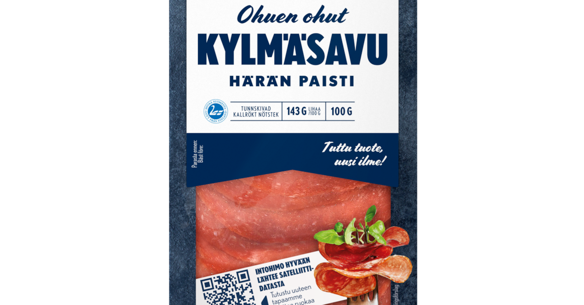 HK Ohuen ohut Härän Kylmäsavupaisti (4645)