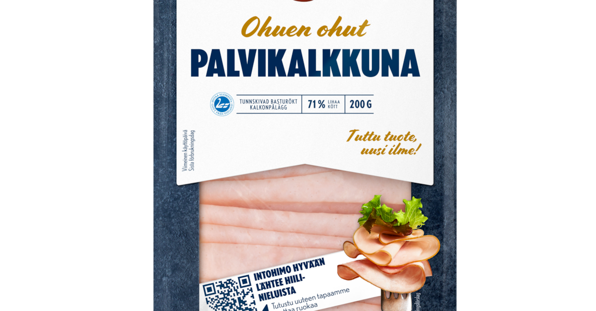 HK Ohuen ohut Palvikalkkuna (6109)