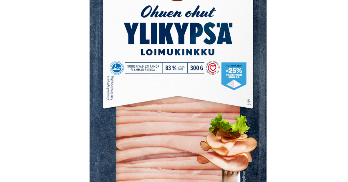 HK Ohuen ohut Ylikypsä loimukinkku (6199)
