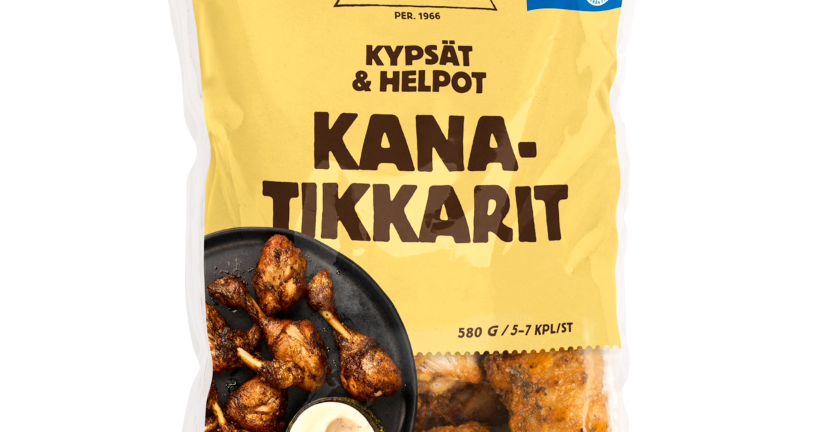 Kariniemen Kananpojan Kypsät ja helpot kanatikkarit (7212)