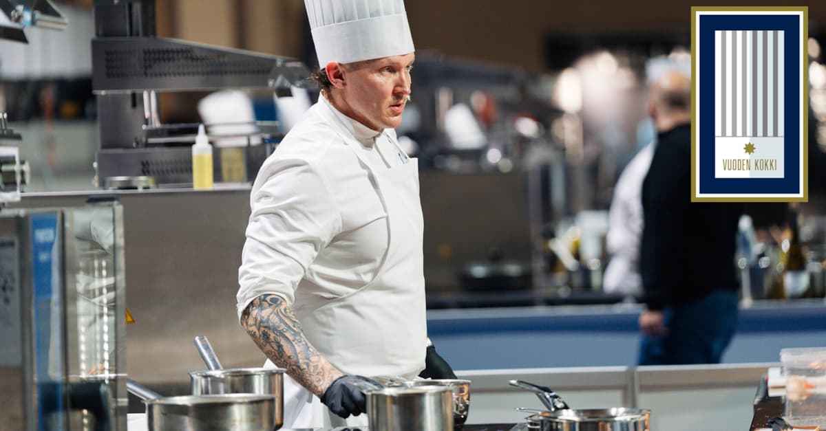 Vuoden Kokki Simo Harrivaara korostaa raaka-aineiden laatua